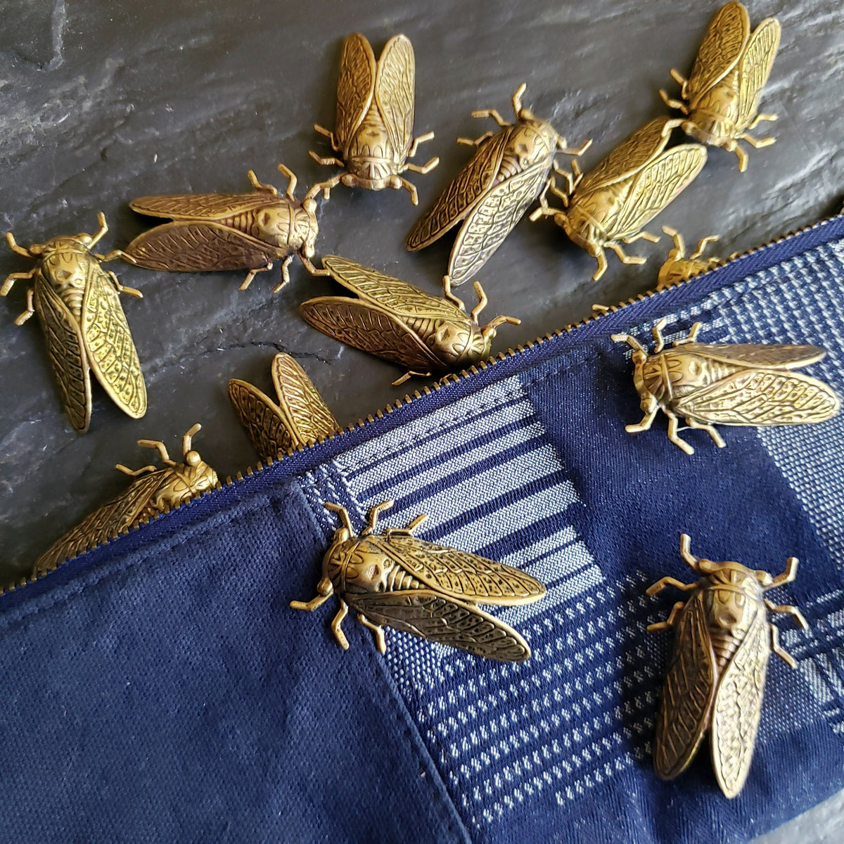 Cicada Brooch – Verdilune